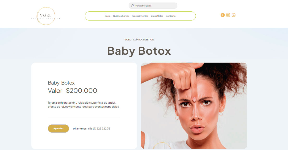 Baby Botox - Voel Centro de Estética - Terapia de hidratación y ...